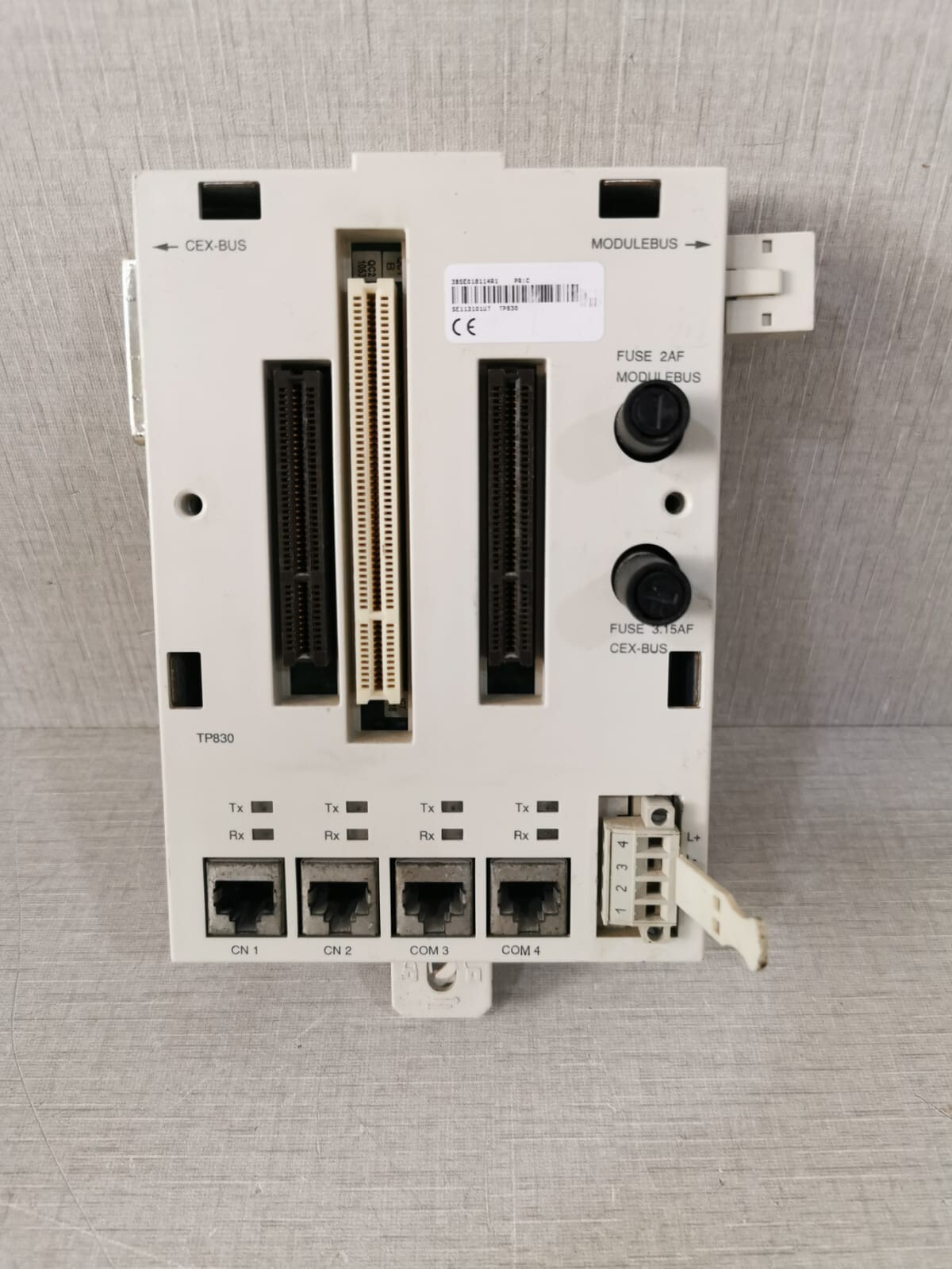 ABB 3BSE018114R1 MODULE BASE PLATE for TP830 | eBay