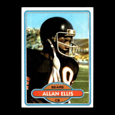 Allan Ellis 1980 Topps Chicago Bears #63 Vintage Football! | eBay