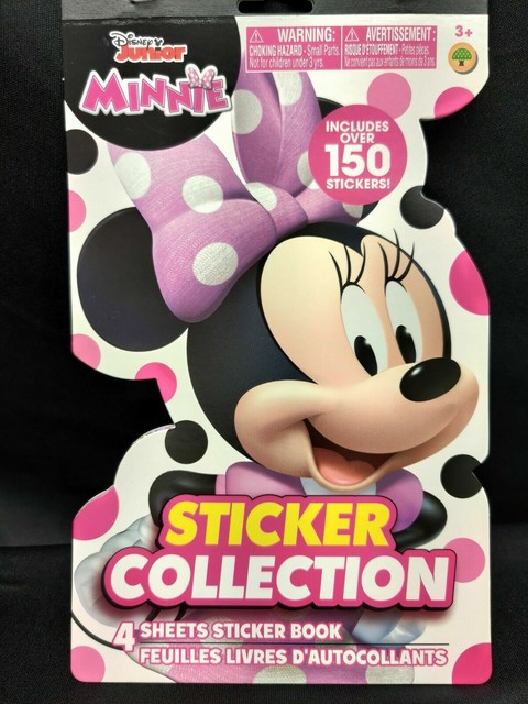 Disney Junior Minnie Sticker Collection 4 Sheet Sticker Book for sale ...