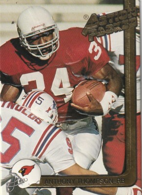 FREE SHIPPING-MINT-1991 Action Packed #219 Anthony Thompson Arizona ...