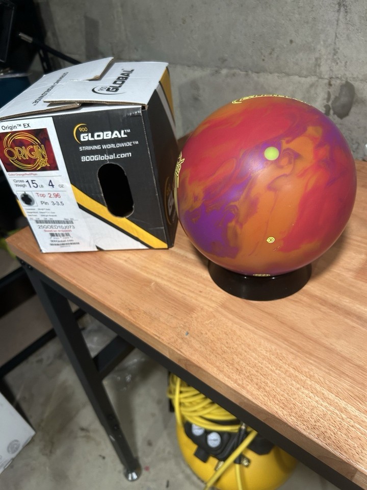 New 15lb 900 Global Origin EX Bowling Ball | eBay