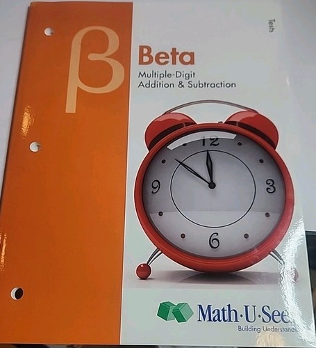 MATH-U-SEE BETA TEST BOOKLET Very Good and Unused | eBay