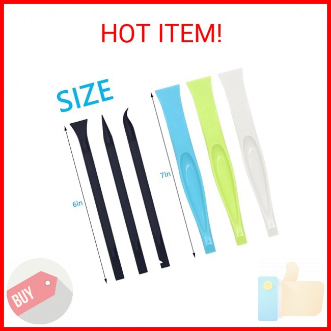 Plastic Scraper Tool, Carbon Fiber Multi-Purpose Scraper, Non-Scratch ...