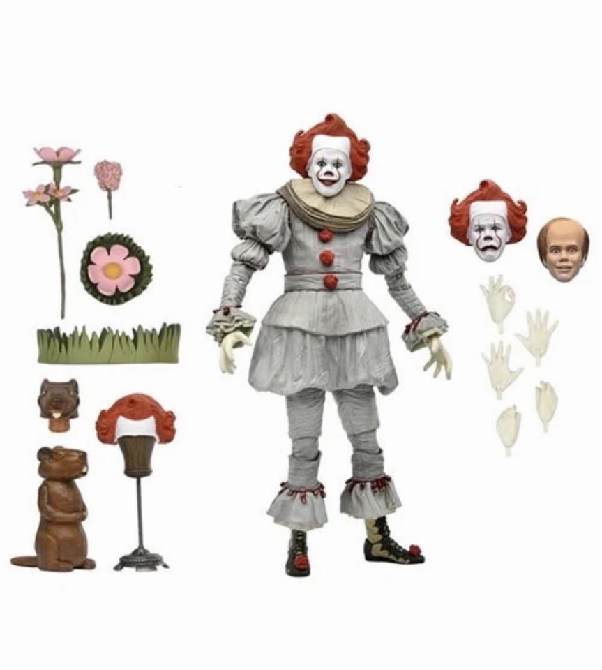 Neca Welcome To Derry Ultimate Bob Gray As Pennywise The Dancing Clown ...