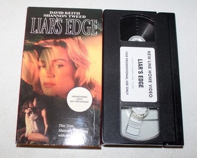 Liar’s Edge (1992) VHS Thriller Screener Promo Copy Shannon Tweed David ...