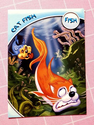 ORIGINAL Disney's ToonTown Online Trading Card - SERIES 3 / FISH / CAT ...
