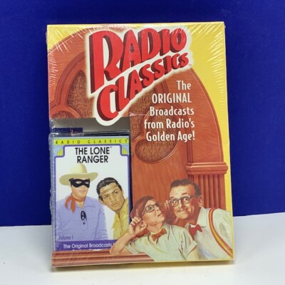 Radio Classics cassette sealed original broadcast radio The Lone Ranger ...