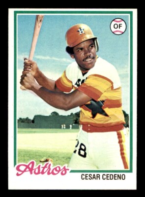 1978 Topps Baseball #650 Cesar Cedeno EX/MT *d2 | eBay