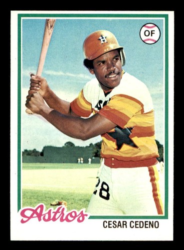 1978 Topps Baseball #650 Cesar Cedeno EX/MT *d2 | eBay