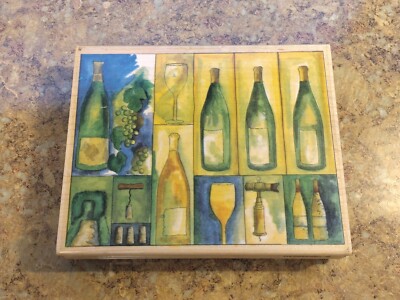 Stamps Happen Rubber Stamp Michael Clark Wine Collage 90290 Bottle ...