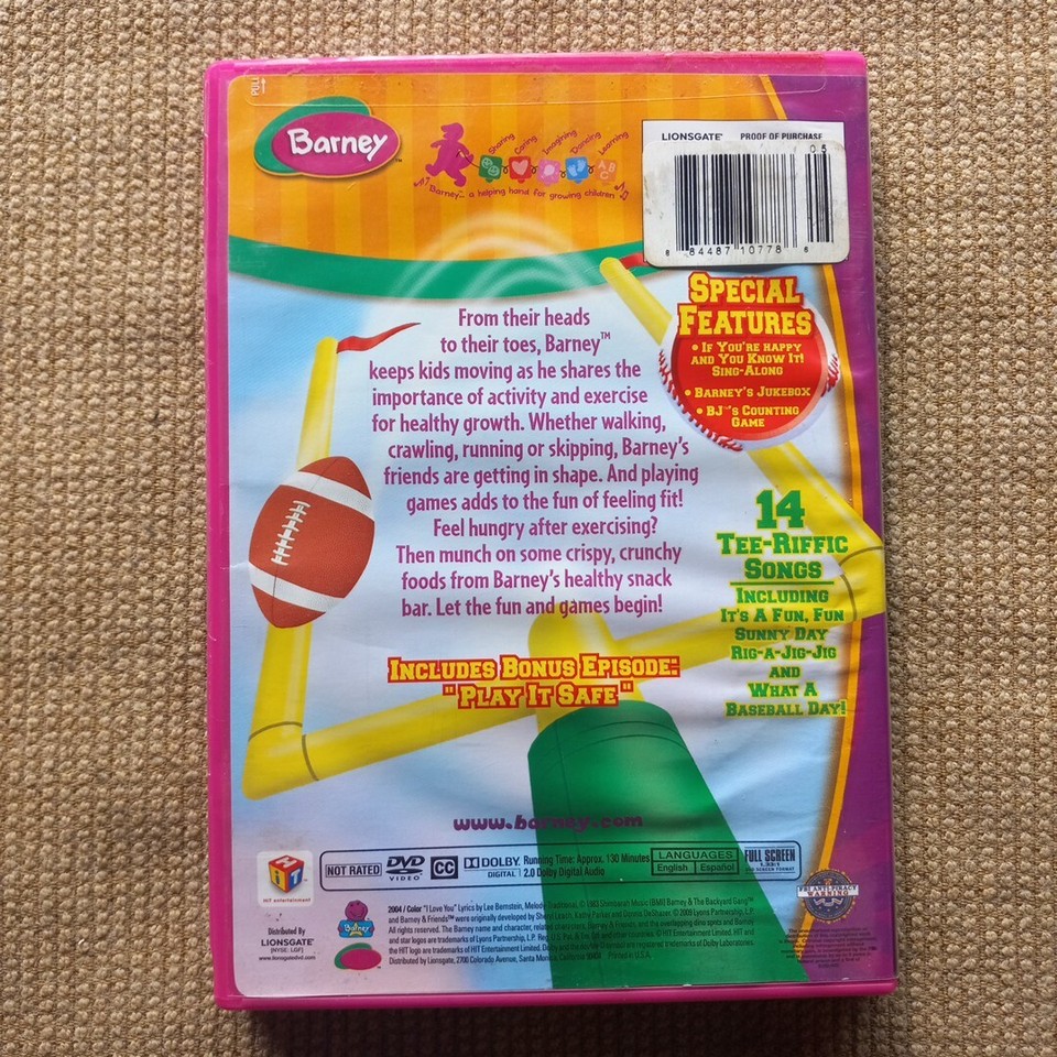 Barney - Ready, Set Play (DVD, 2004) 45986028471| eBay
