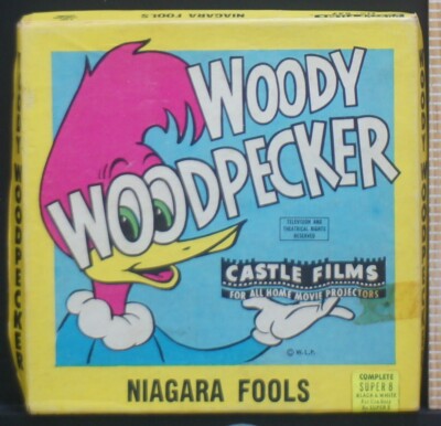 Woody Woodpecker - Niagara Fools - Reel with BW Super 8mm film | eBay