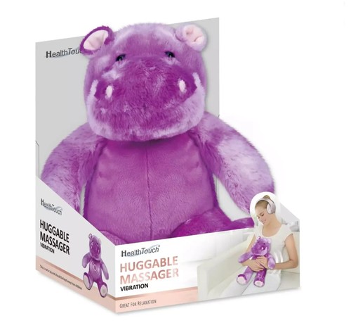 New Hippo Huggable Massager Gift with Vibration Relaxing, for Back and ...
