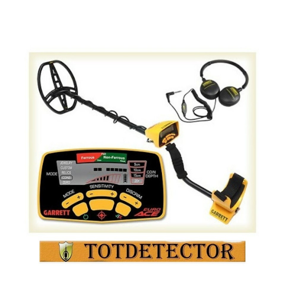 Metal detector Garrett EuroACE/Detector de metales Garrett EuroACE + Accesorios | eBay