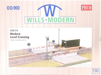 SSM318 Wills OO/HO Gauge Modern Level Crossing | eBay UK