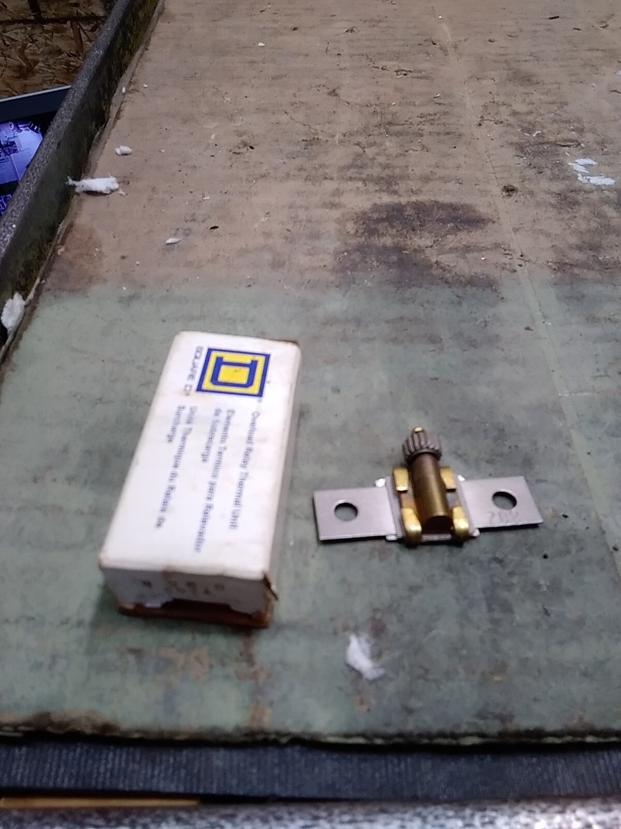 Square D Heater Element Chart