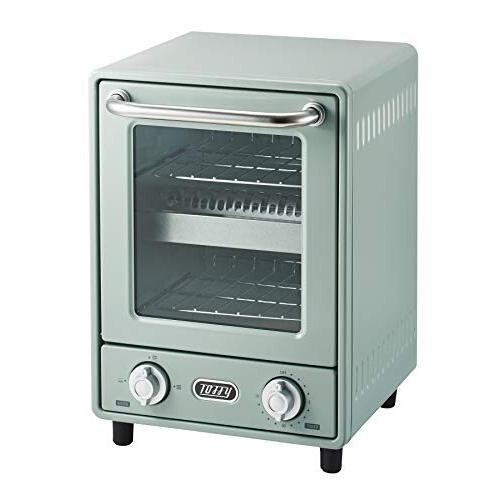 Toffy Oven Toaster PALE AQUA 2-Stage Toaster Slim Retro K-TS4-PA 100V ...