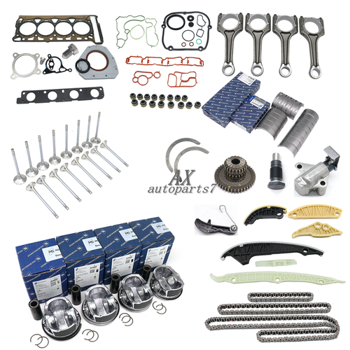 OEM Engine Overhaul Rebuild Kit & Con rods Set Φ23mm For VW Audi 2 ...