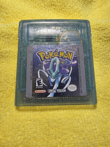 Pokemon: Crystal Version- Cart Only Authentic New Battery 45496731472 ...
