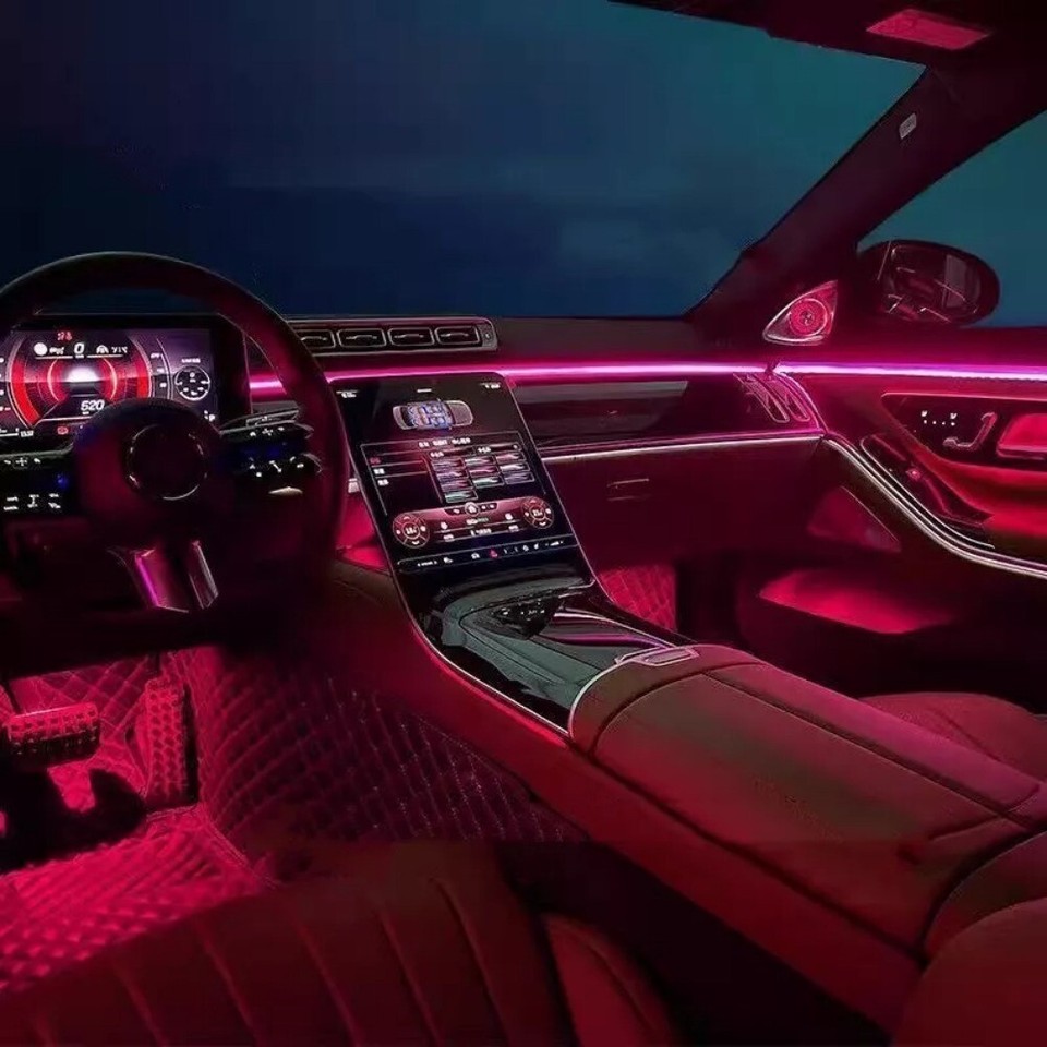 64 Color LED Active Ambient Light Kit For Mercedes Benz S Class W223 ...