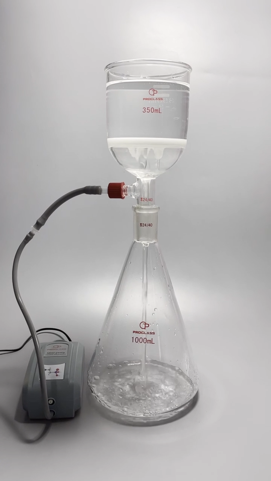 Laboratory filter glassware kit with the Pump | eBay