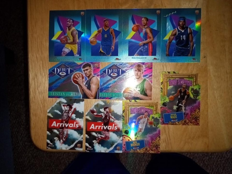46 CARD LOT 2024-25 Topps Finest Basketball BASE + UNCOMMON BASE ...