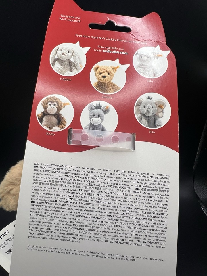 🇬🇧 Tonies Jimmy Bear Steiff UK Release New Character Stories Tonie ...