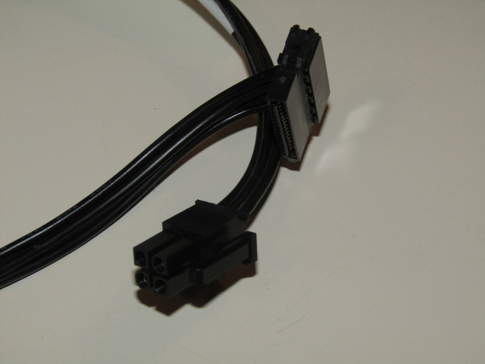 Lenovo FRU 54y9340 4 Pin To a single Sata HDD SSD Power Cable 42cm 16 ...