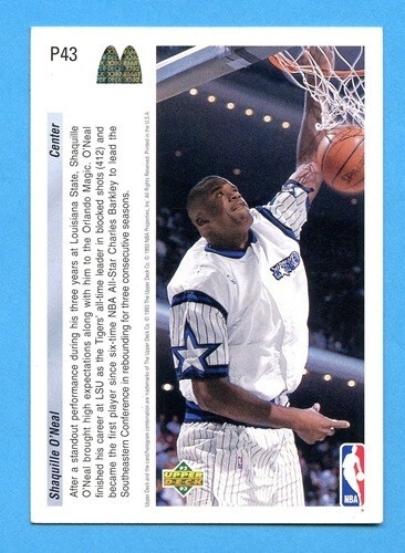 1992-93 TOPPS ALL-ROOKIE # 152 SHAQUILLE O'NEAL HOF ORLANDO MAGIC | eBay