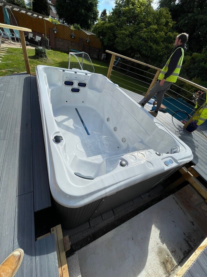 2025 PALM SPAS ARUBA 3.9m SWIMSPA AMERICAN BALBOA SWIM SPA POOL HOT TUB ...