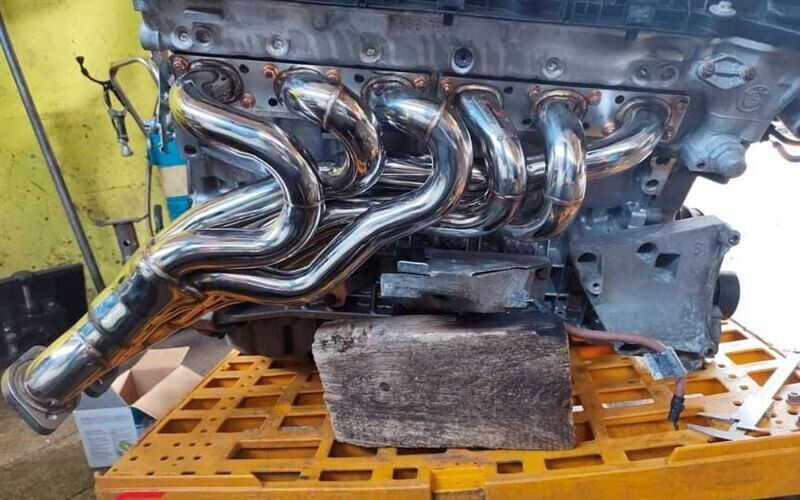 SHORTY PERFORMANCE HEADERS for BMW E46 M52/M54 B25 B30 325i 330i LEFT ...