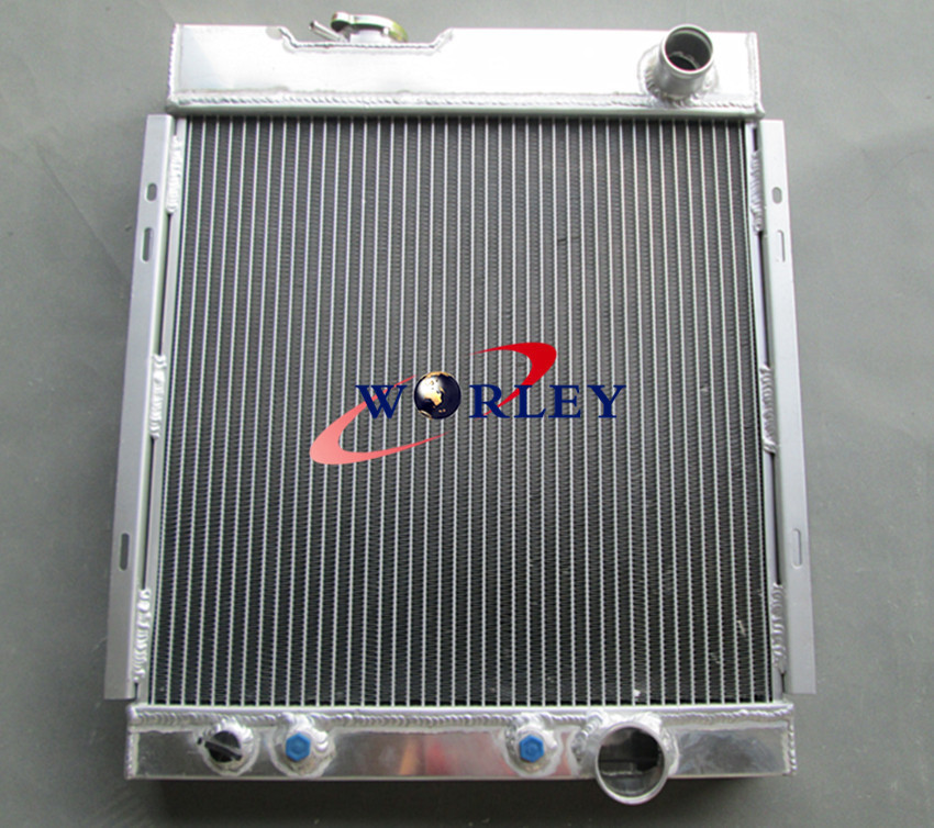 Aluminium Radiator & Fan FOR FORD MUSTANG V8 289 302 WINDSOR 1964 1965 ...