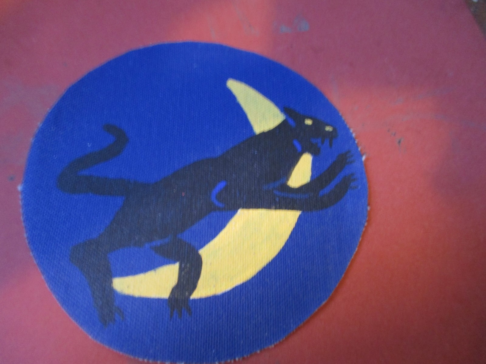 WWII USAAF BLACK PANTHER 501 BOMB SQDN 345 BG 5 TH AAF FLIGHT JACKET ...