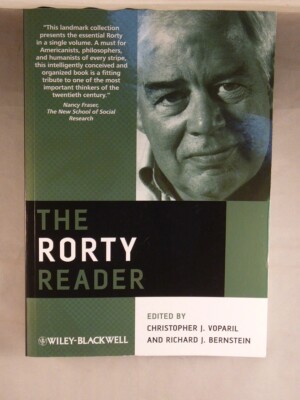 THE RORTY READER (2010) Richard Rorty, Philosophy, Softcover ...