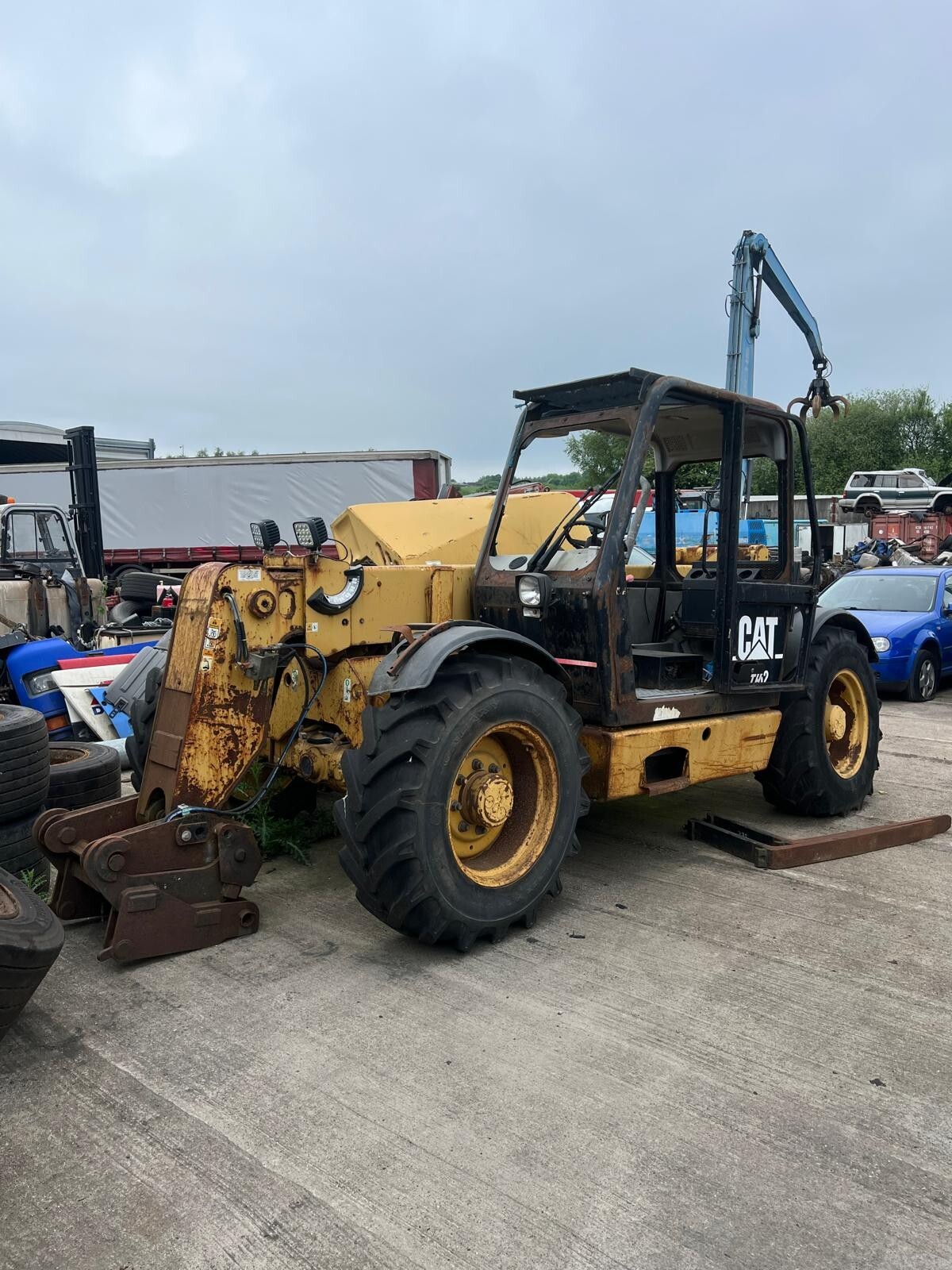 CAT TH62 TELEHANDLER | eBay UK