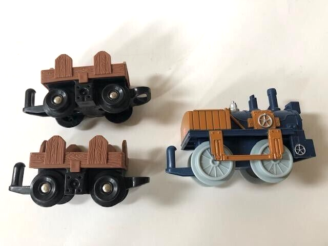 Fisher Price GeoTrax "The Crabbiest Team" Steam Train Engine (Manual ...