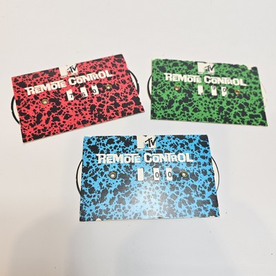 1989 MTV Remote Control Board Game Music TV Replacement Parts 3 Scoring ...