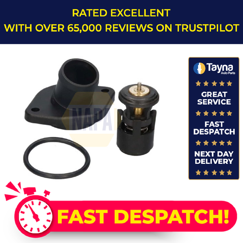 Coolant Thermostat fits SEAT CORDOBA 6K, 6L 1.4 1.6 94 to 09 NAPA ...