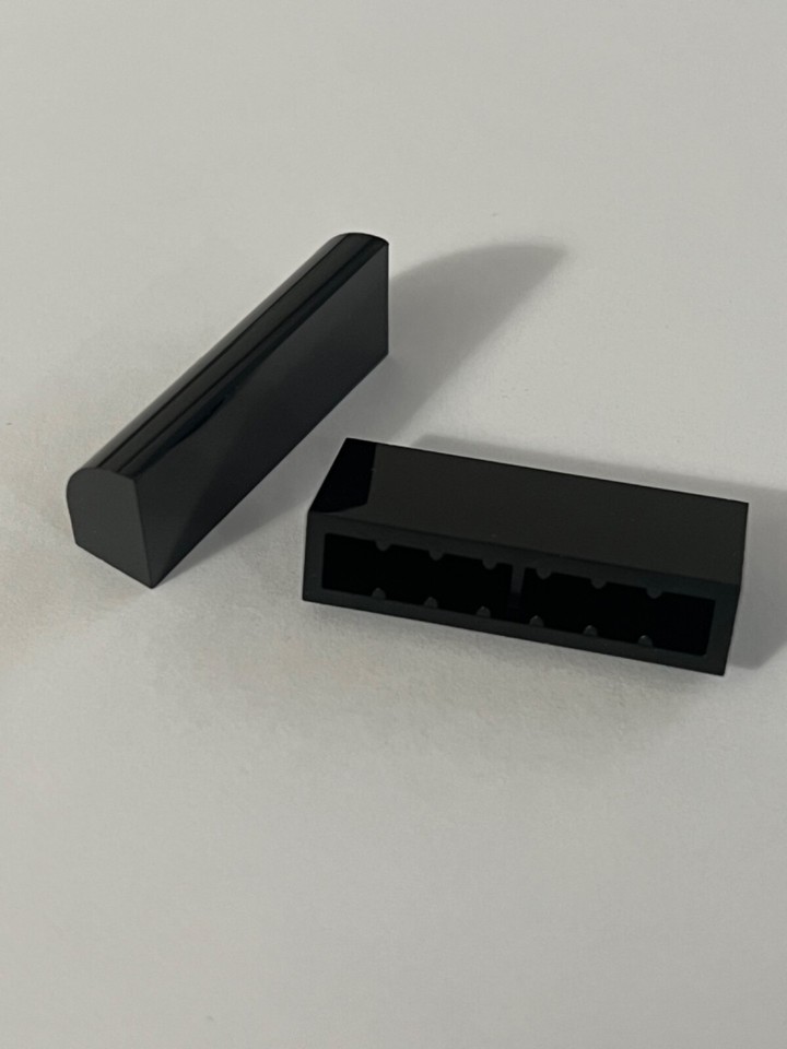 LEGO Part 6191 10314 (2pcs) Slope Curved Arched Quarter Round Top ...