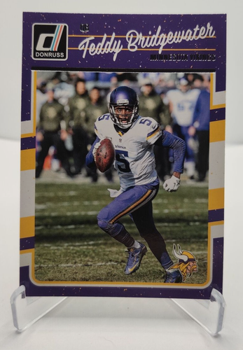 2016 Donruss Teddy Bridgewater Minnesota Vikings #170 football card | eBay