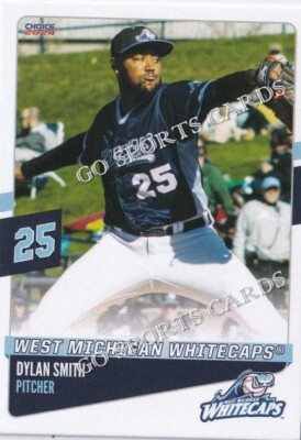 2024 West Michigan Whitecaps Dylan Smith RC Rookie Card Tigers Minor ...