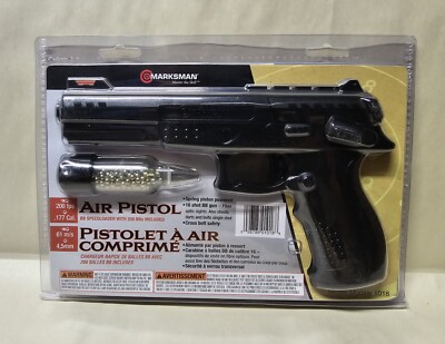 Marksman 1018 .177 Caliber Air Pistol with Speedloader PLEASE READ ...