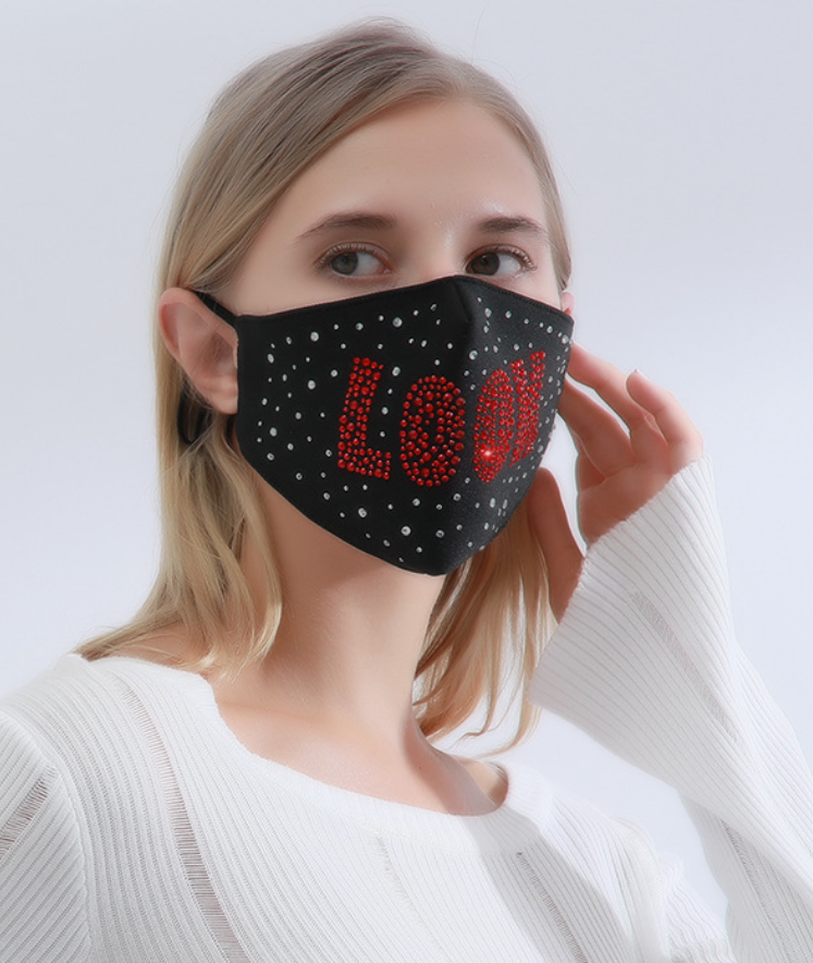Face Mask Cover Fashion Reusable Washable Breathable Cloth Covering ...