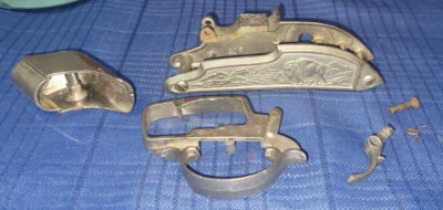 vtg Huble DAVY CROCKETT Rifle Metal Parts Only Replacements SHIPPING ...