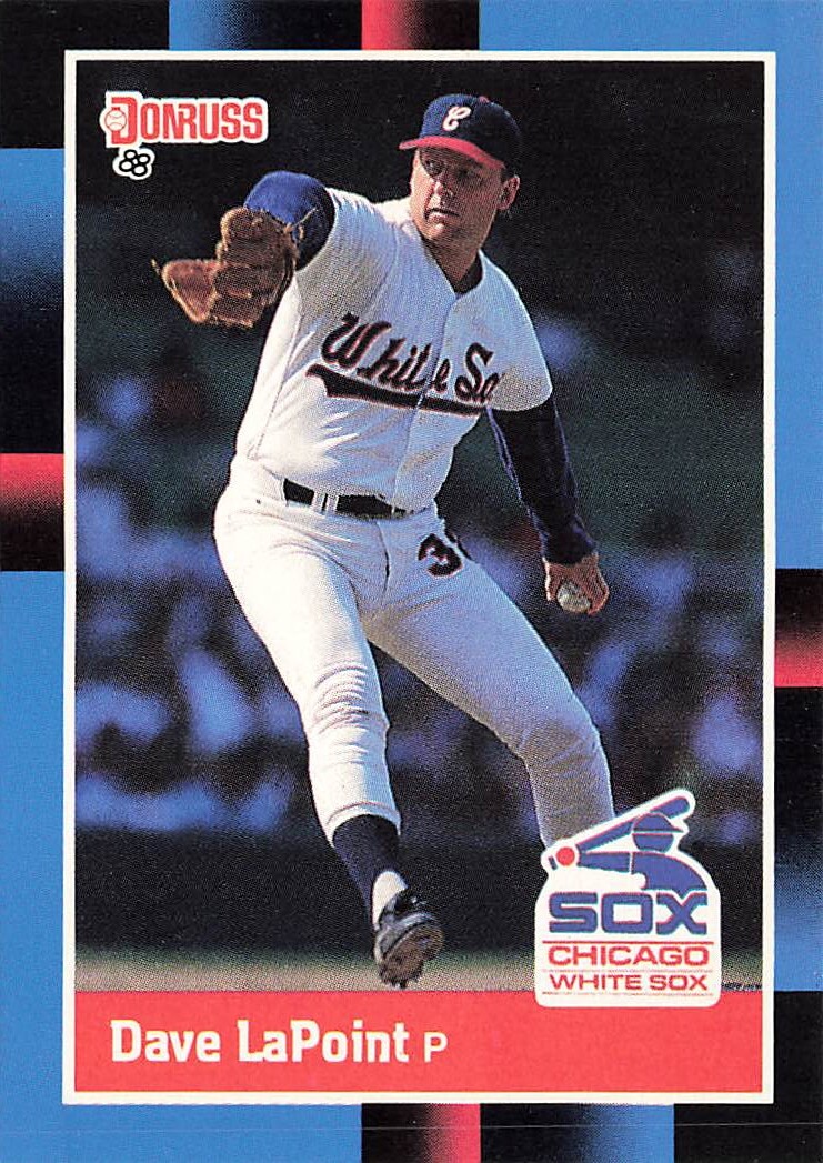 1988 Donruss #552 Dave LaPoint Chicago White Sox | eBay