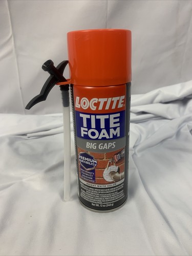 Loctite Tite Foam Insulating Foam Sealant Big Gaps, White 12 oz Can ...