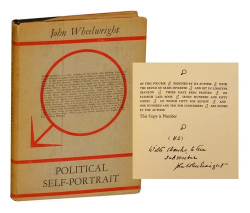 John WHEELWRIGHT / POLITICAL SELF-PORTRAIT 1st Edition 1940 #195762 | eBay