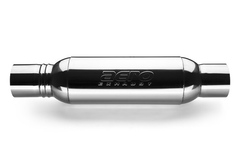 AERO Turbine XL Performance Muffler Polished 304 Grade Stainless ...