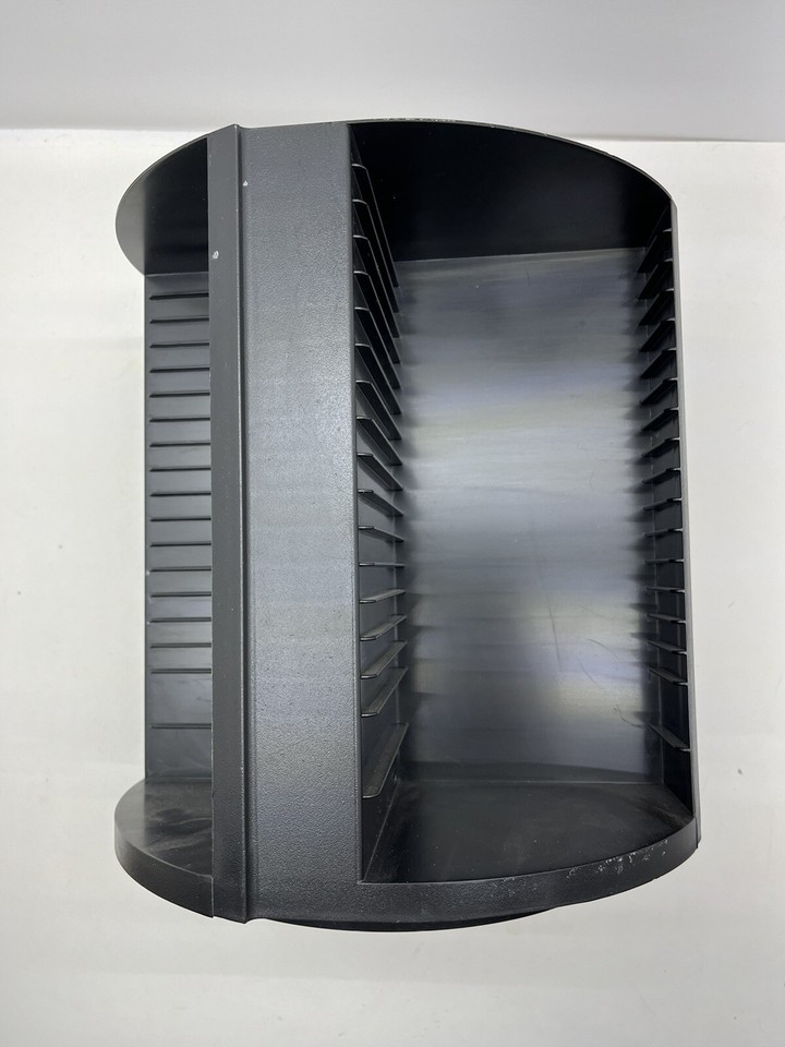 Laserline 80 CD Carousel Rotating Spinning Storage Rack | eBay