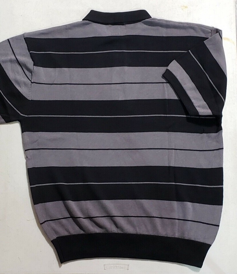 FB County Charlie Brown Shirt Polo Black Grey New | eBay
